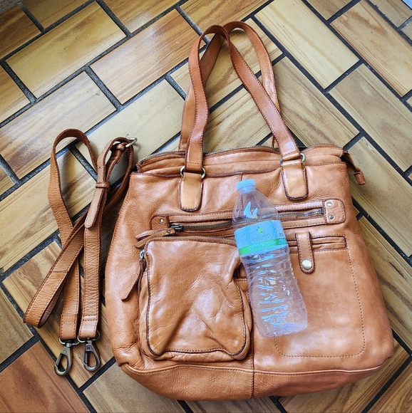 Marta Ponti | Bags | Marta Ponti Leather Laptop Bag | Poshmark